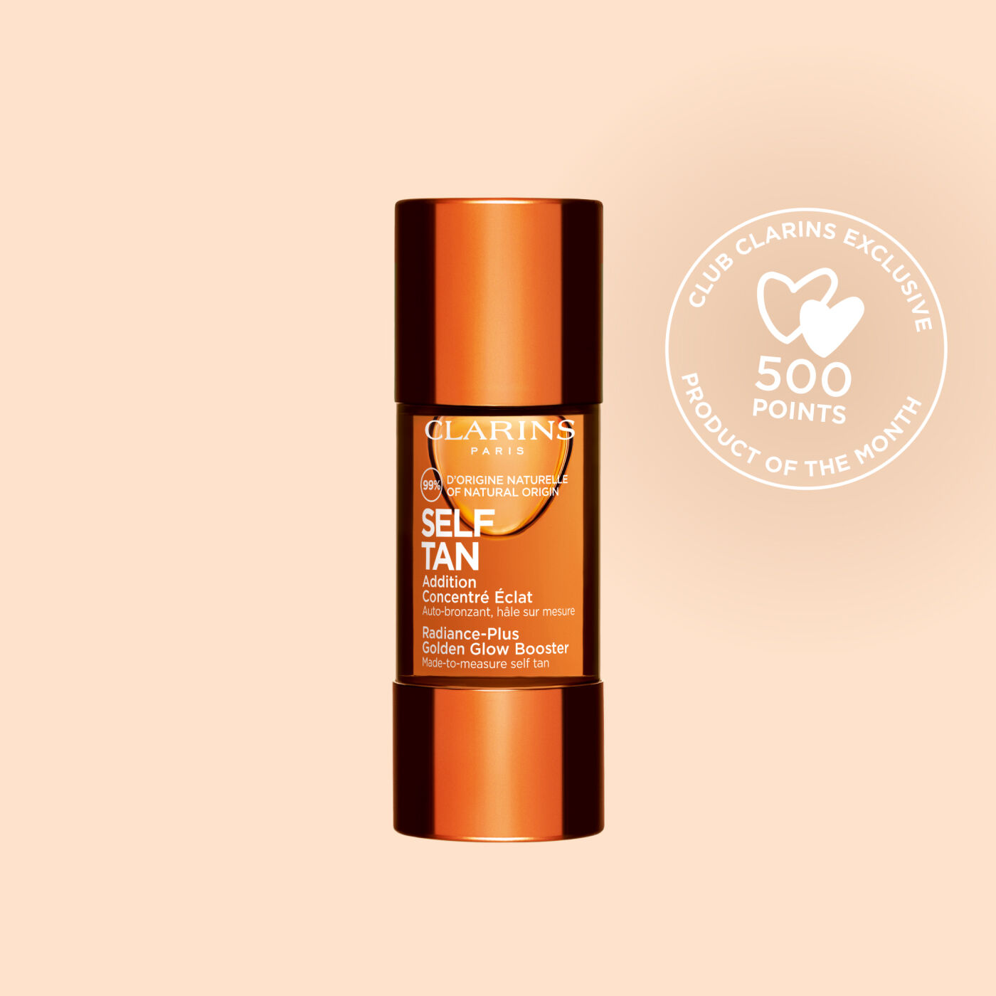 Clarins face tan store