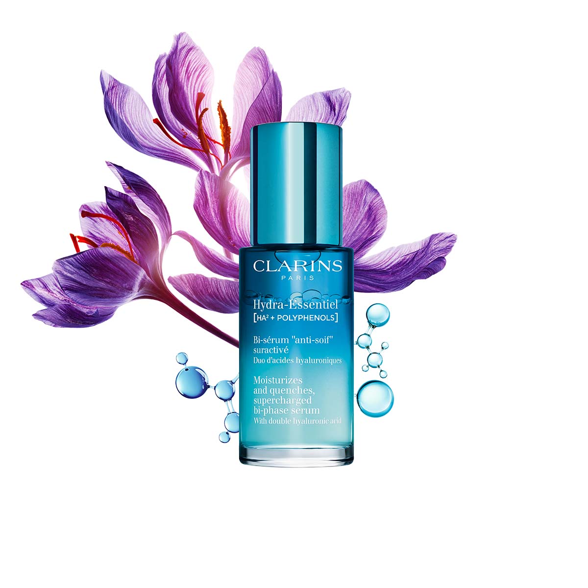 Hydra-Essentiel [HA²] Bi-Phase Serum | CLARINS® UK